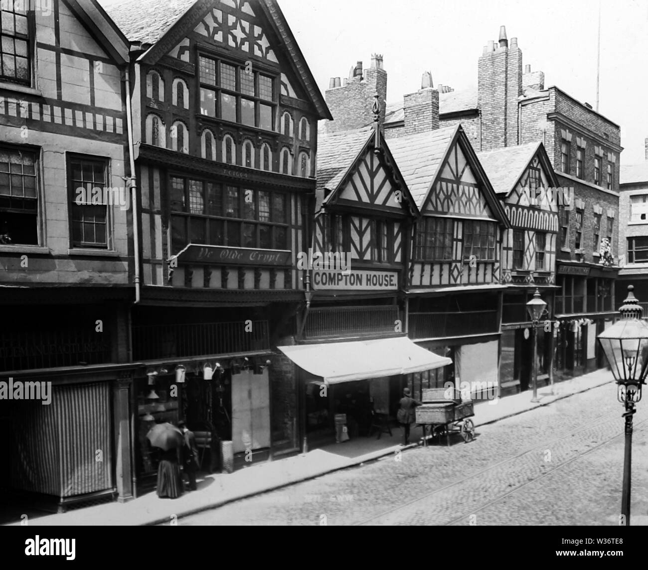 Chester street Black and White Stock Photos & Images - Alamy