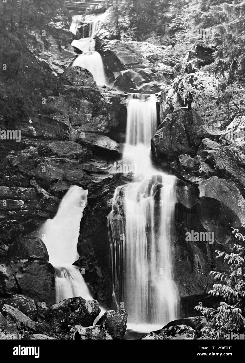 Fallbach Waterfall, Triberg, Germany Stock Photo - Alamy