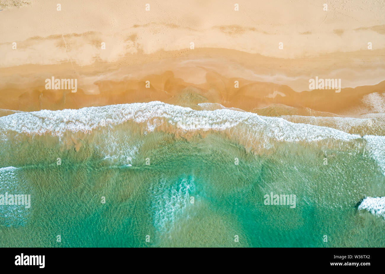 Aerial view beach hi-res stock photography and images - Alamy