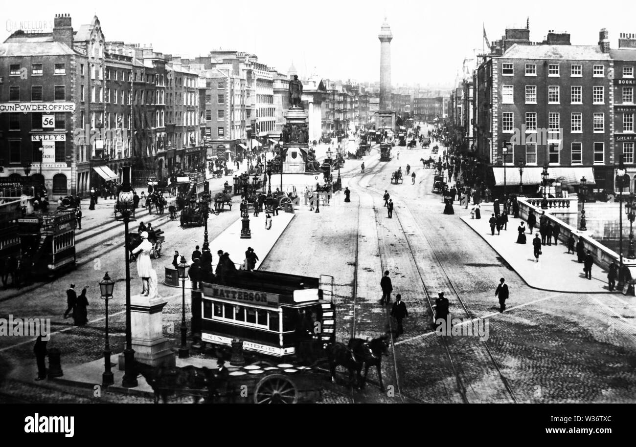 Sackville Street, Dublin, Ireland Stock Photo - Alamy