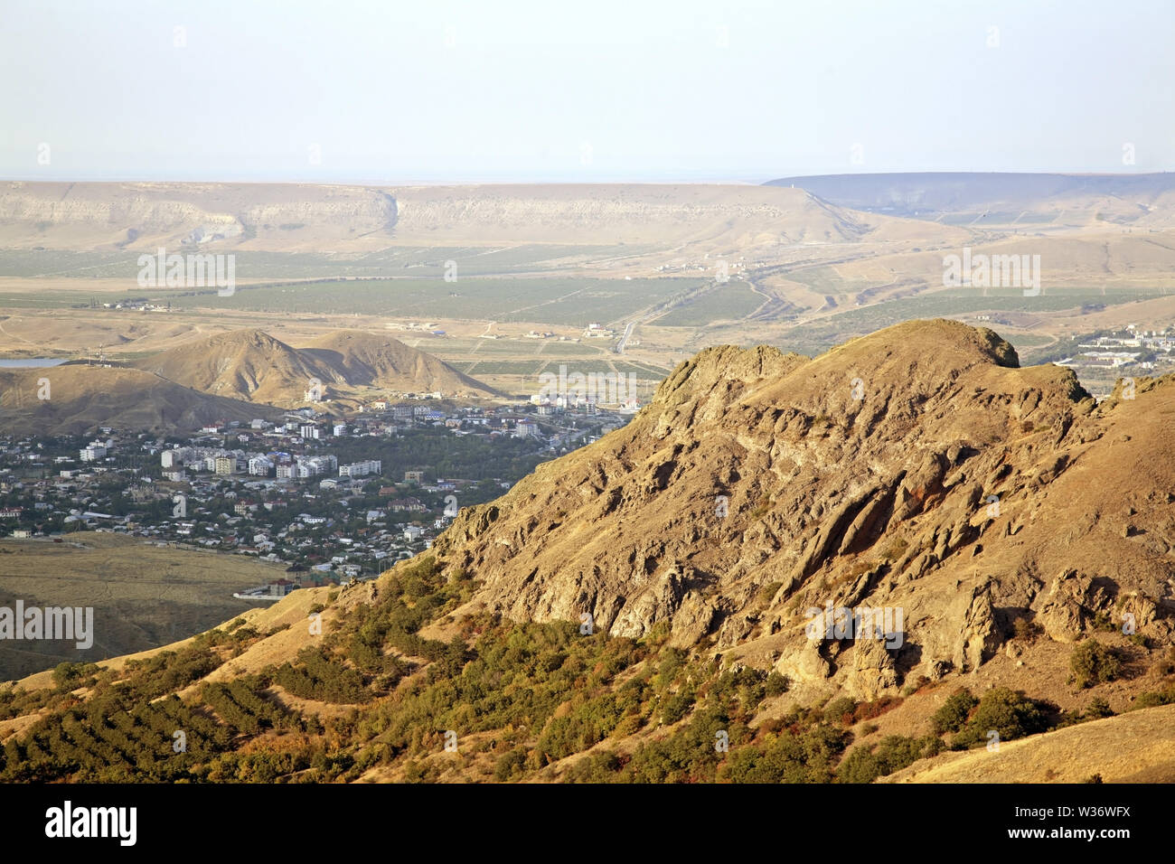 View of Koktebel. Ukraine Stock Photo - Alamy