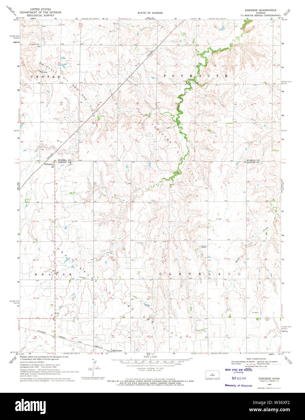 Map of dubuque hi-res stock photography and images - Alamy