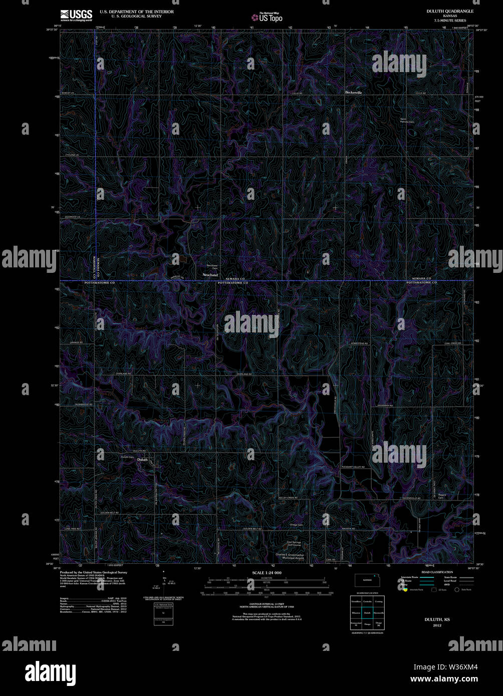 Map Of Duluth High Resolution Stock Photography and Images - Alamy