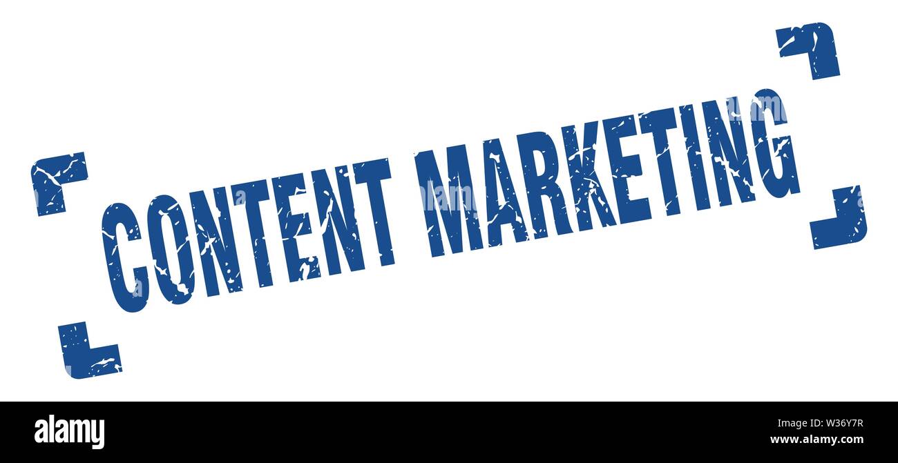 content marketing stamp. content marketing square grunge sign. content ...
