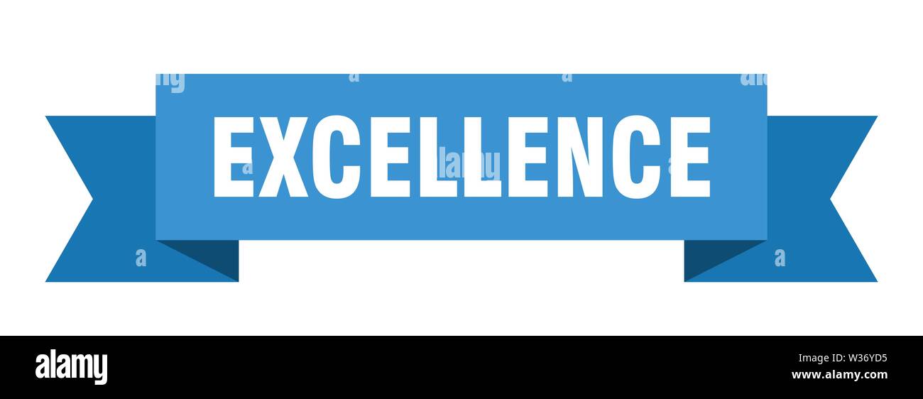excellence ribbon. excellence isolated sign. excellence banner Stock ...