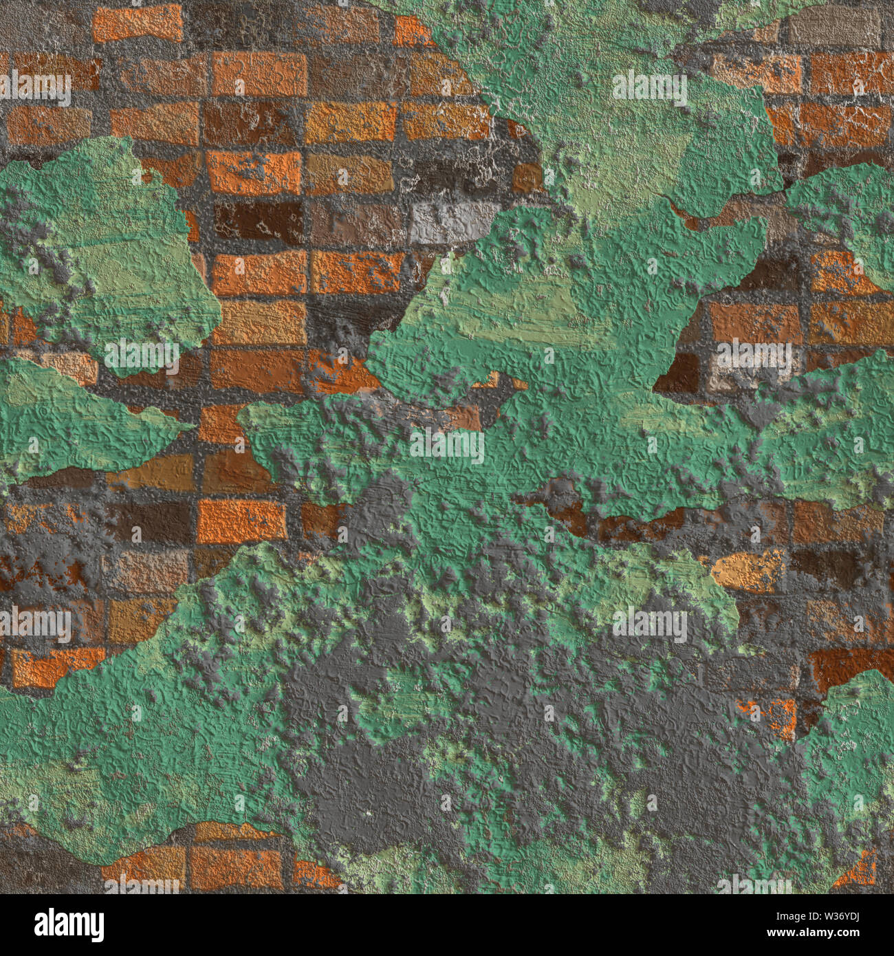 Old Brick Wall Seamless Texture or Background illustration Stock Photo ...