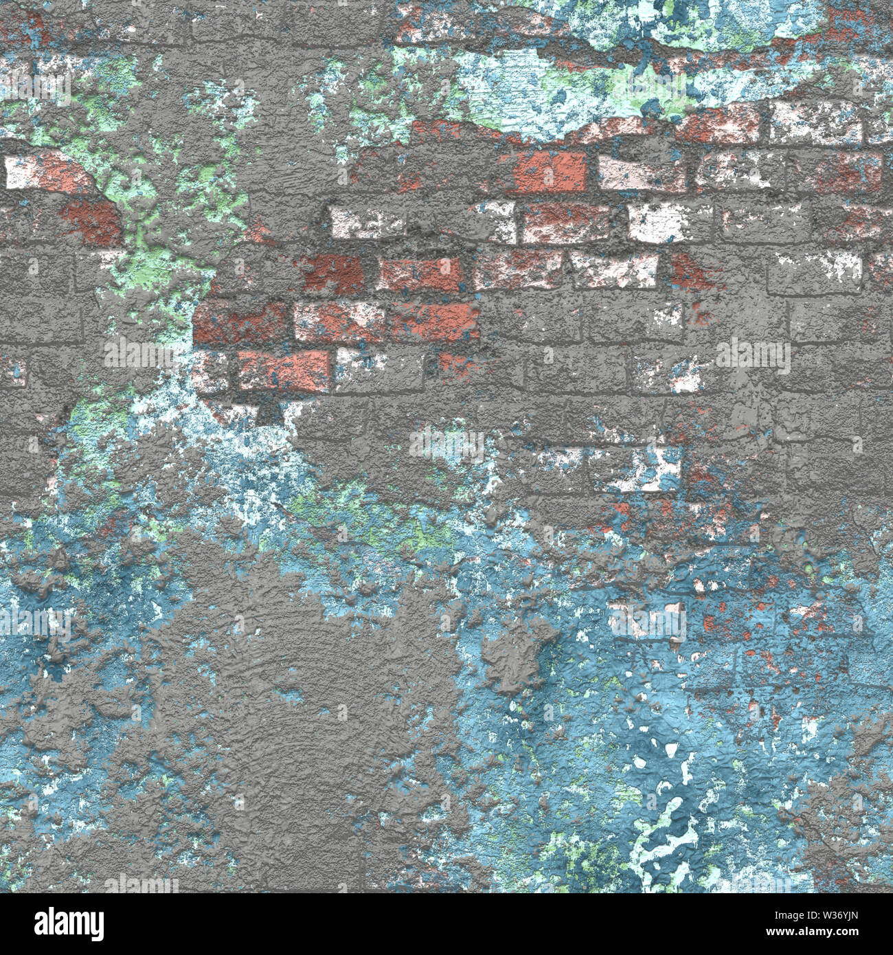 Old Brick Wall Seamless Texture or Background illustration Stock Photo ...