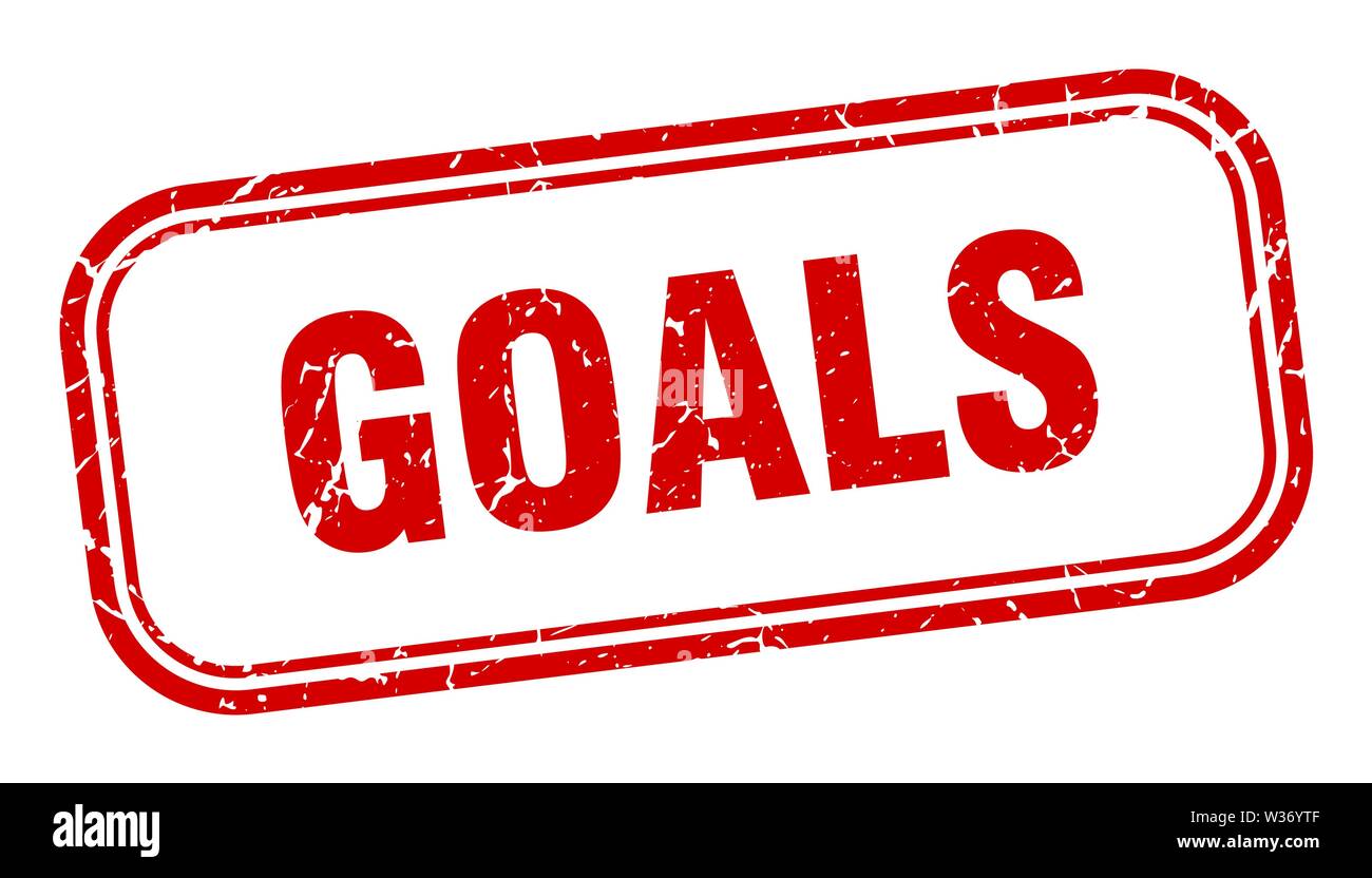 Goals stamp Stock Vector Images - Alamy