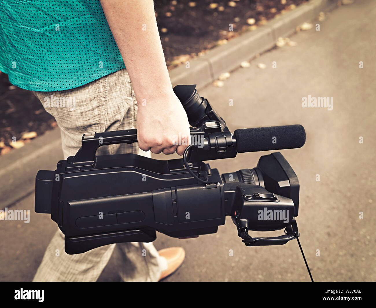 Old video camera hi-res stock photography and images - Alamy