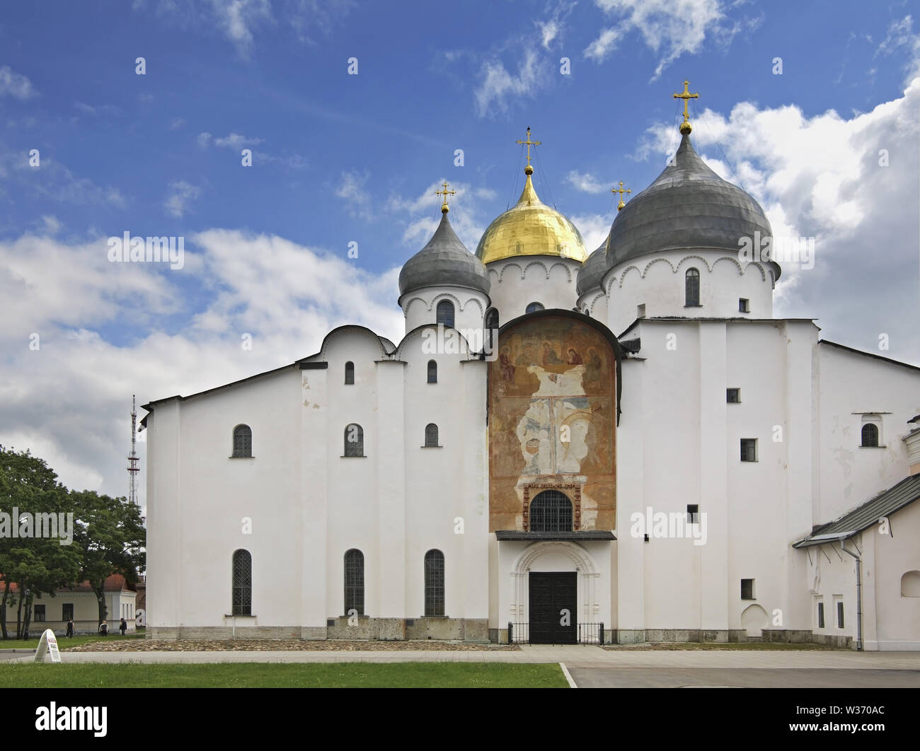 Cathedral of St. Sophia in Novgorod the Great (Veliky Novgorod). Russia ...
