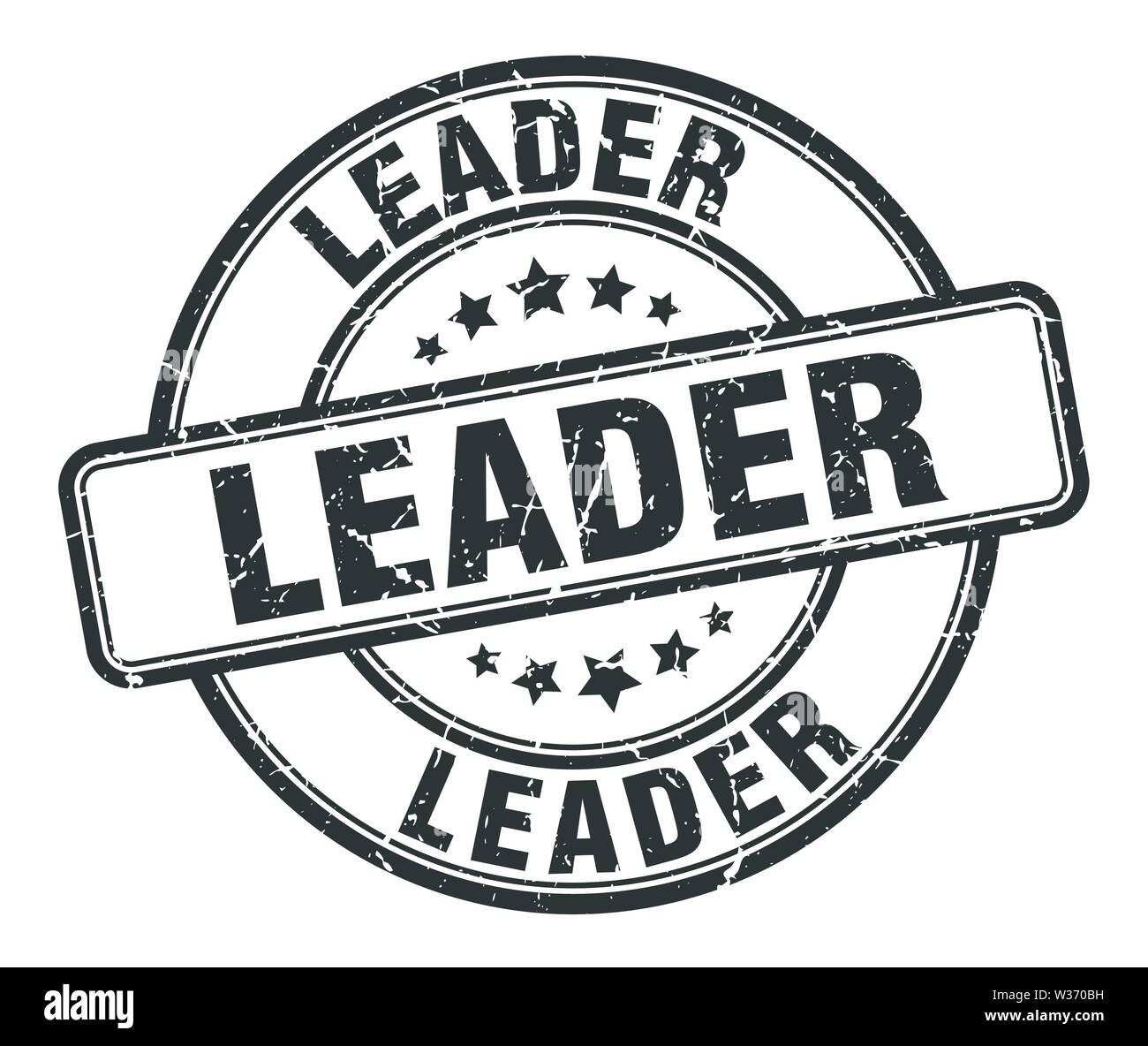 leader stamp. leader round grunge sign. leader Stock Vector Image & Art ...
