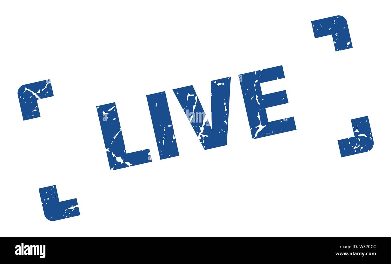 Live blue grunge square hi-res stock photography and images - Alamy