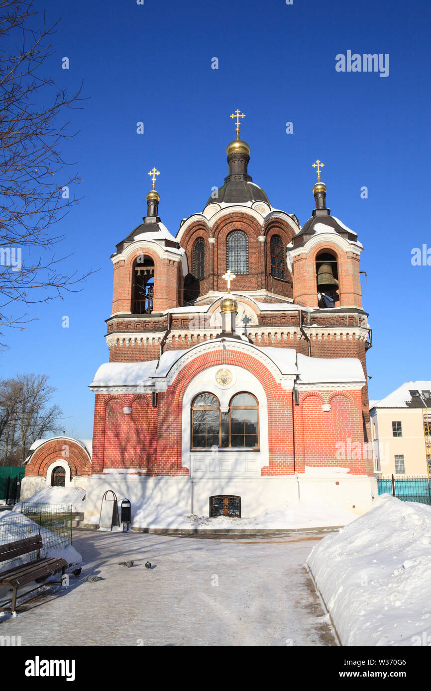 church in the winter daytime Stock Photo - Alamy