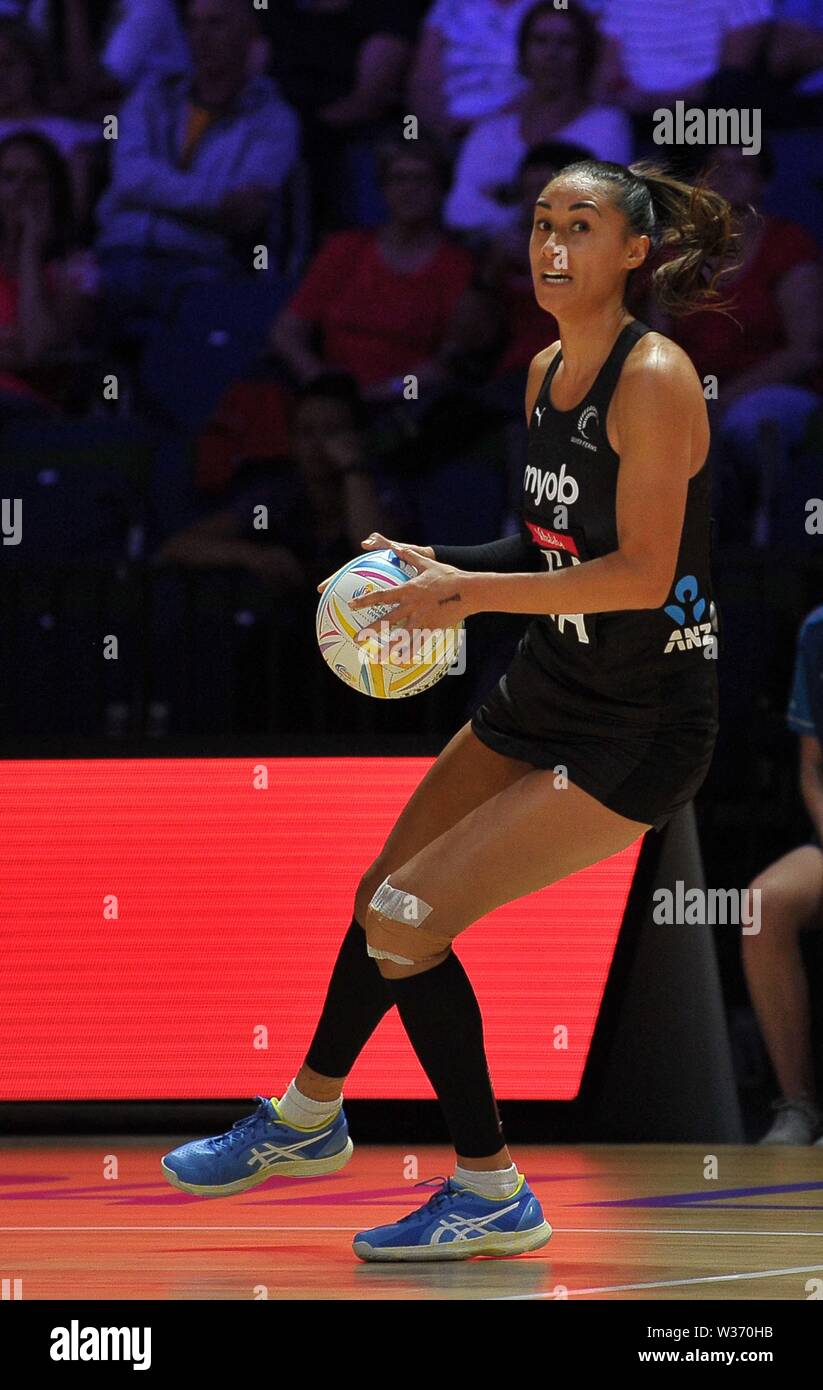 Liverpool, UK. 13th July, 2019. Maria Folau (New Zealand) during the ...