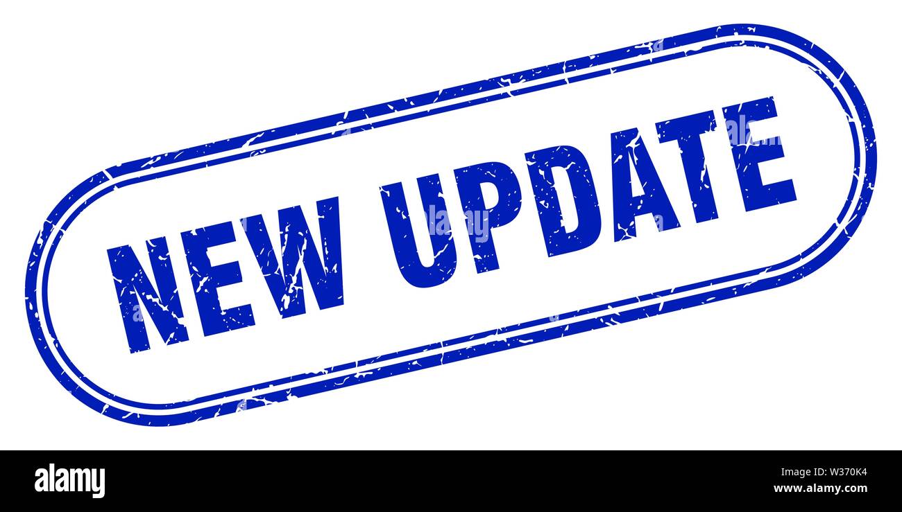 new update stamp. new update square grunge sign. new update Stock ...