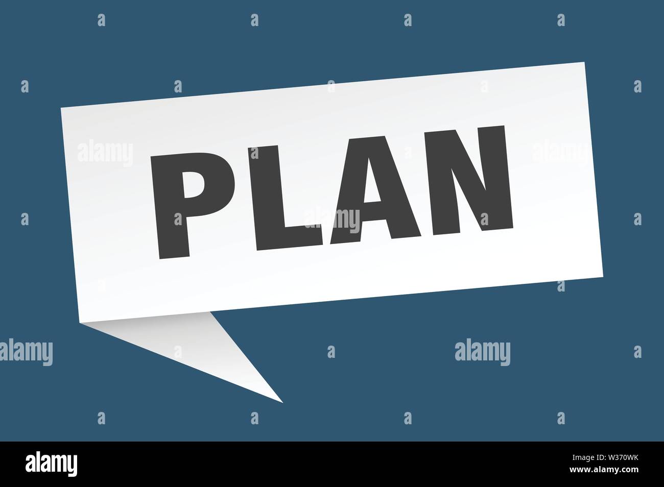 plan speech bubble. plan sign. plan banner Stock Vector Image & Art - Alamy