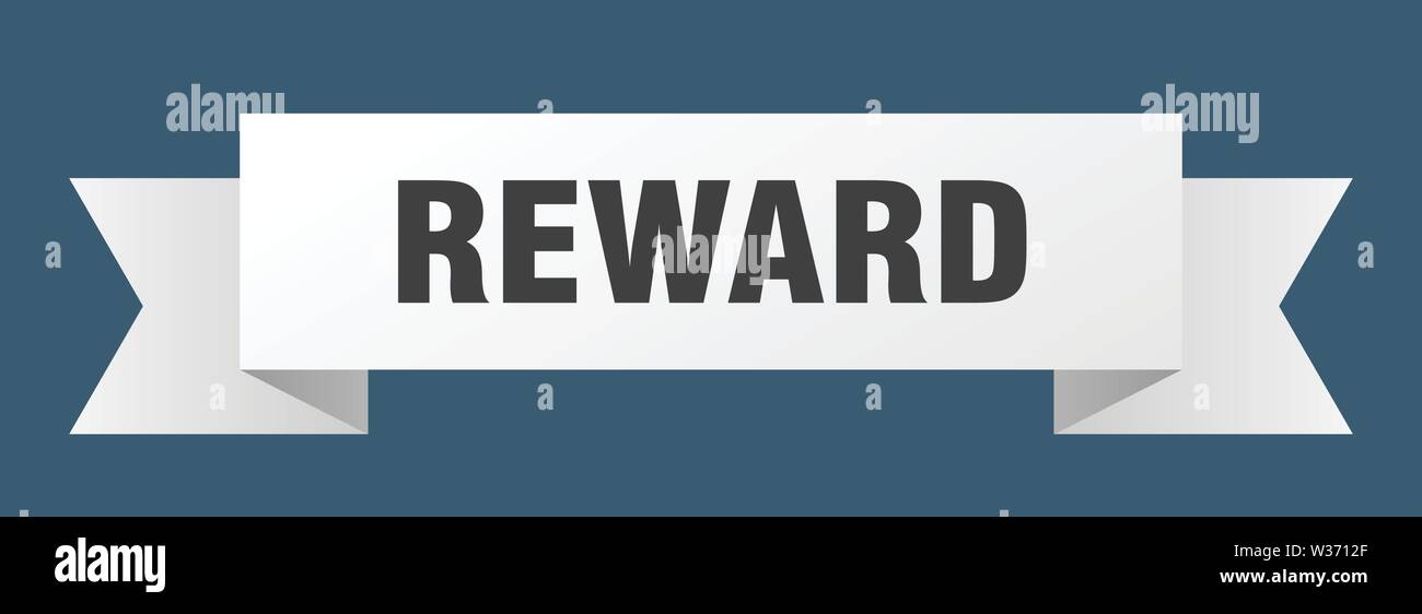 reward ribbon. reward isolated sign. reward banner Stock Vector Image ...