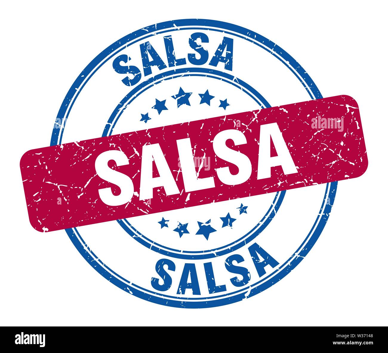 salsa stamp. salsa round grunge sign. salsa Stock Vector Image & Art ...