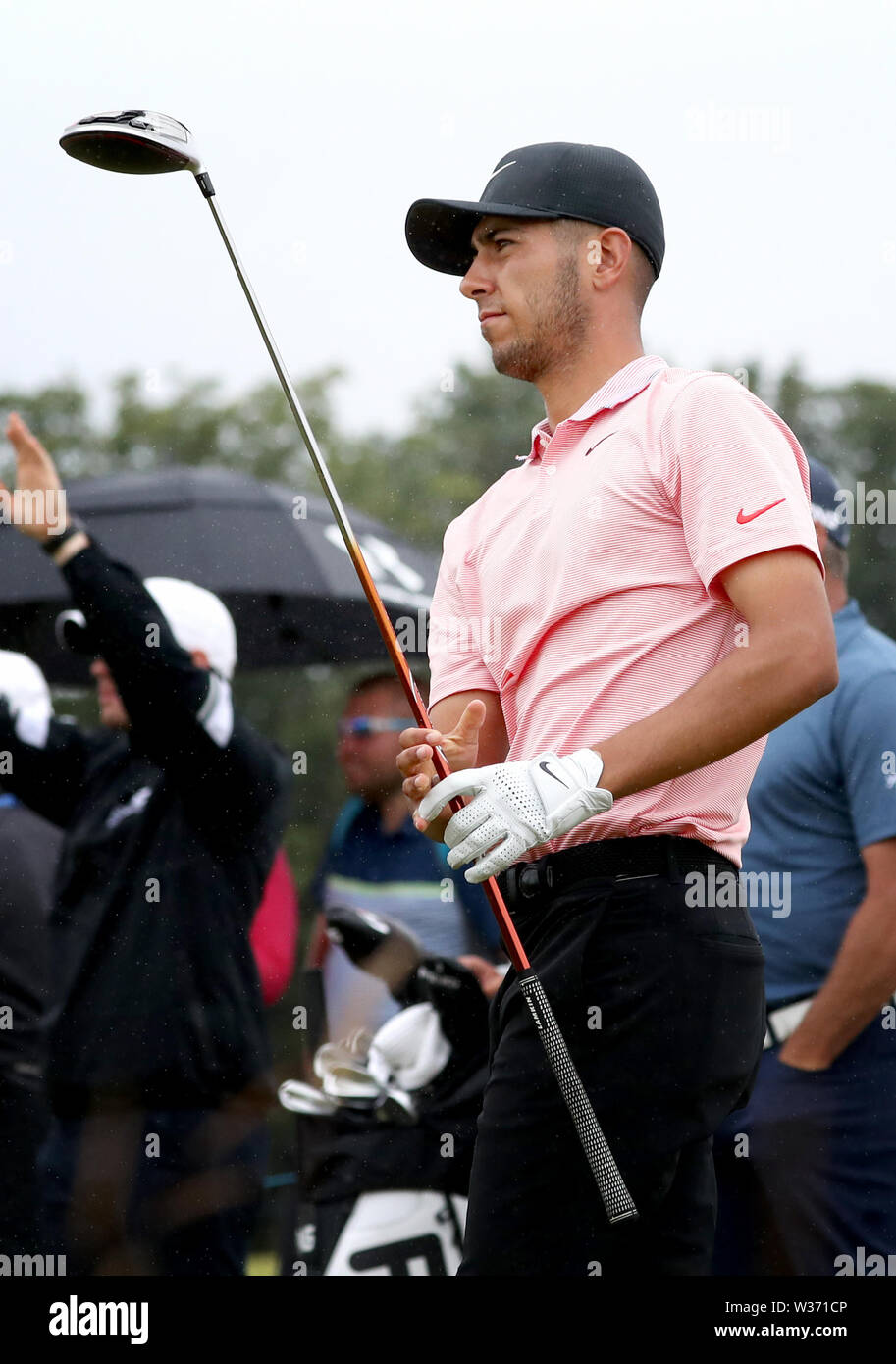 England's Jack Singh Brar on the 7th tee during day three of the ...