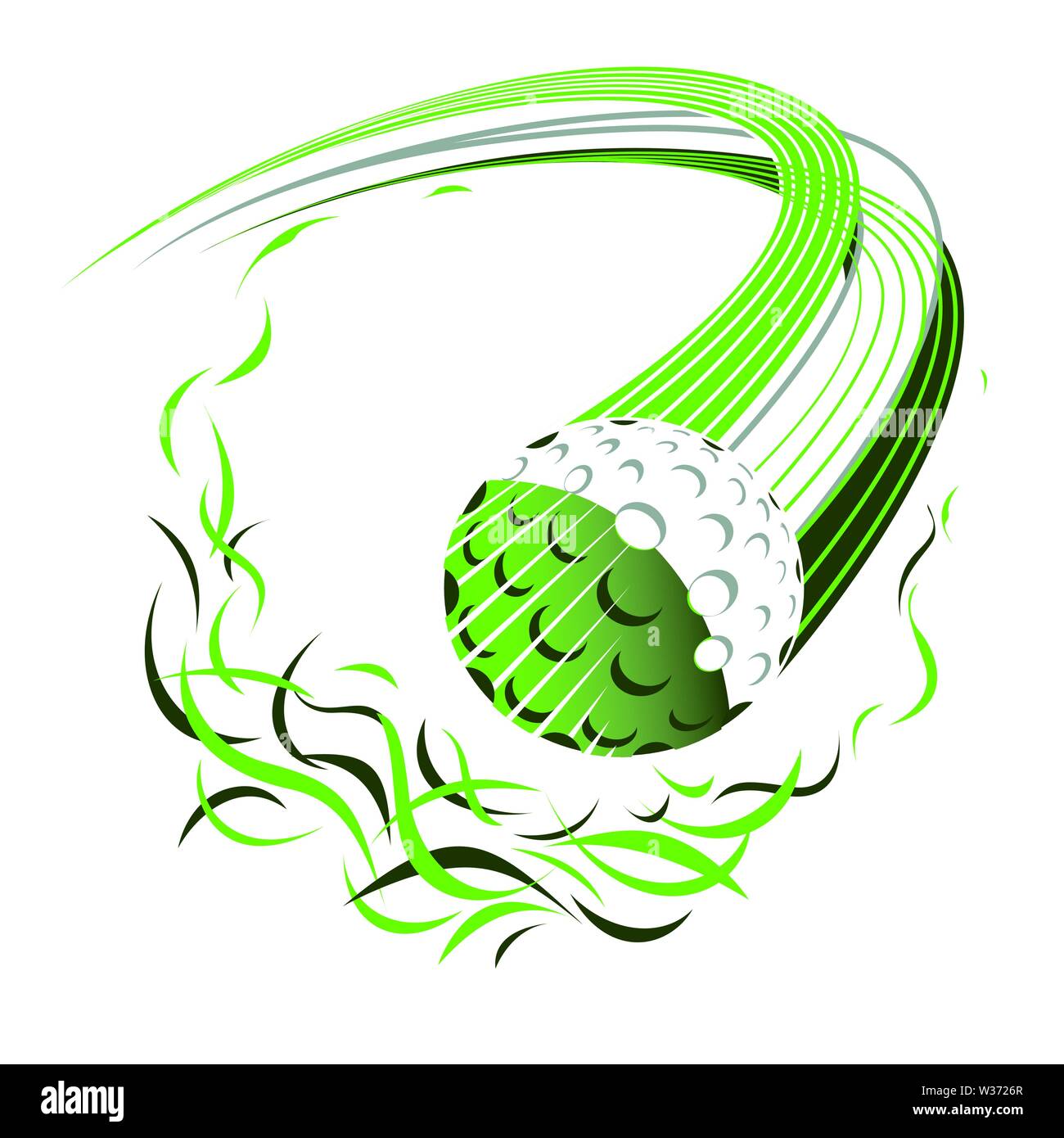 Golf ball graphics vector illustration Stock Vector Image & Art - Alamy