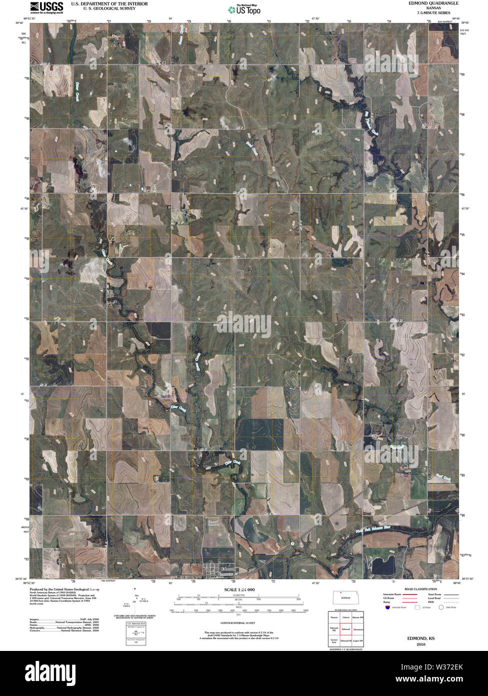 Edmond map hi-res stock photography and images - Alamy