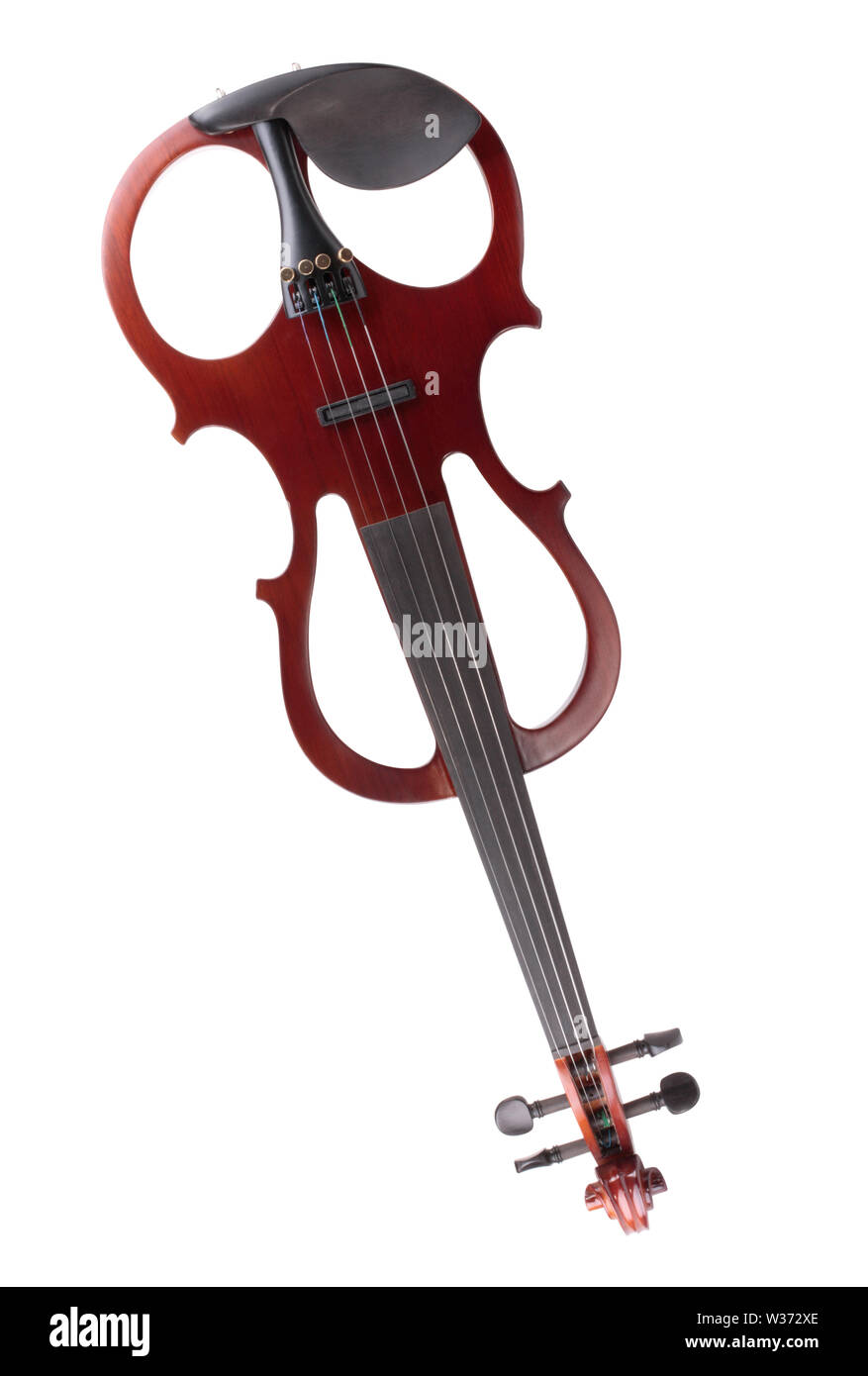 Electric Violin Isolated Stock Photo - Alamy