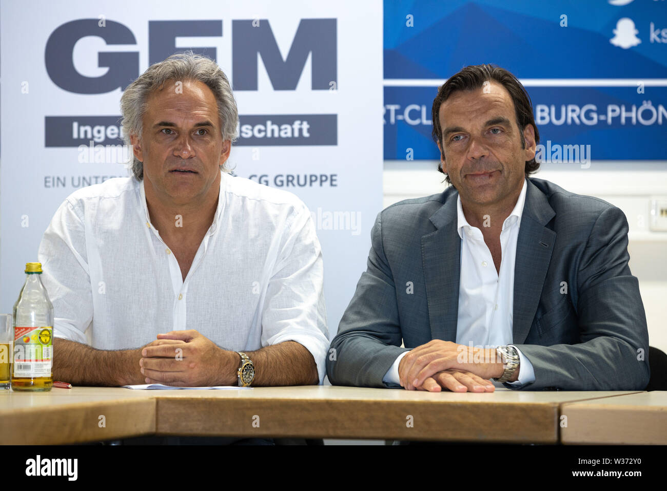left to right Martin Muller (Managing Director of GEM ...