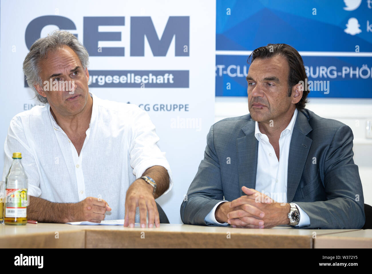 left to right Martin Muller (Managing Director of GEM ...