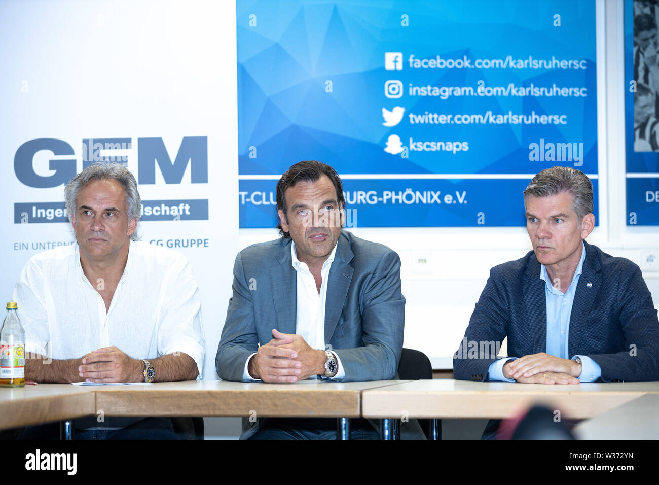 left to right Martin Muller (Managing Director GEM ...