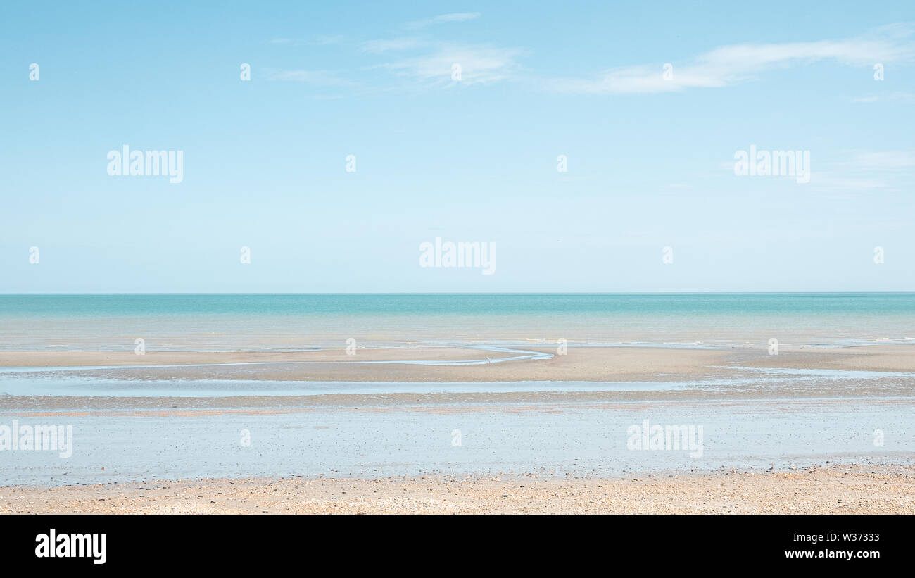 Sandwich Bay, Kent, UK Stock Photo - Alamy