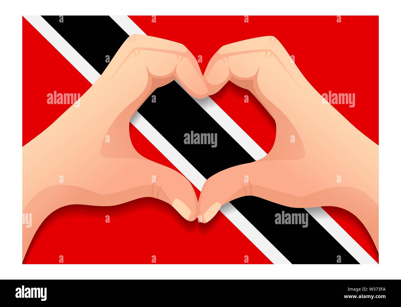 Trinidad tobago heart hi-res stock photography and images - Alamy