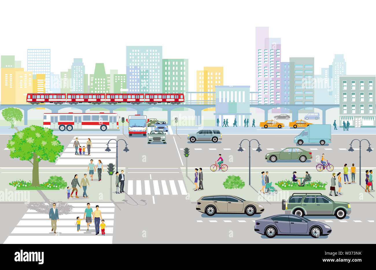 Driving walking hi-res stock photography and images - Alamy