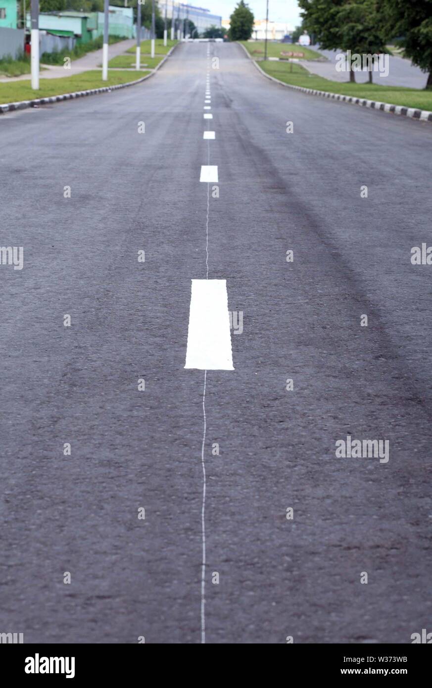 road on street at day time Stock Photo - Alamy