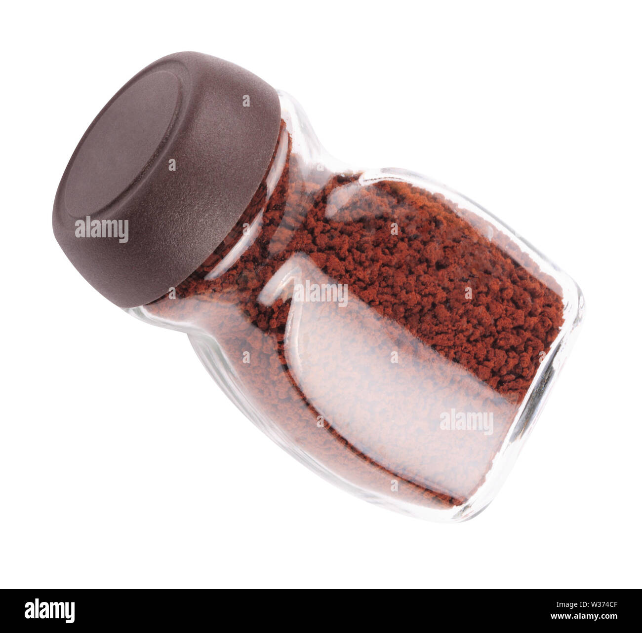 Jar of Instant Coffee Isolated Stock Photo - Alamy