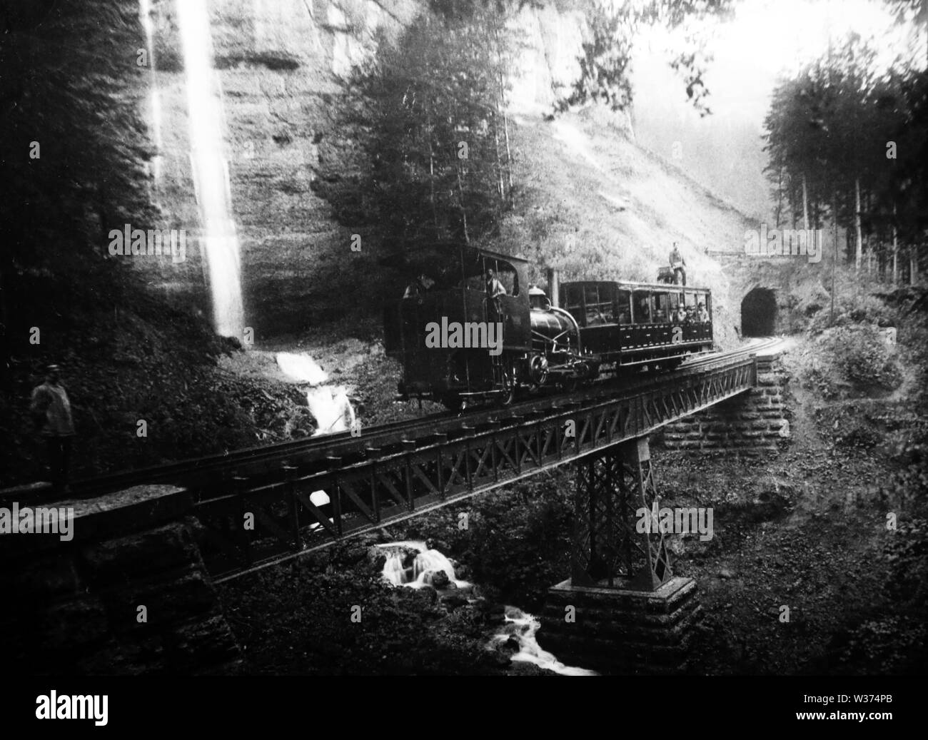 Rigi bahn railway hi-res stock photography and images - Alamy