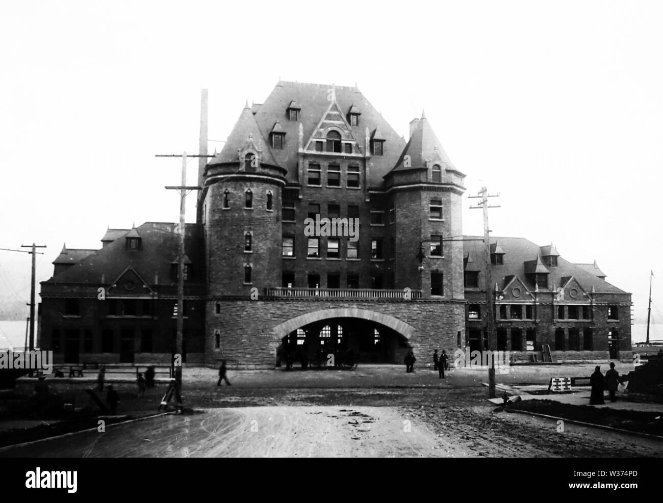 Vancouver Railway Station, Canada Stock Photo - Alamy