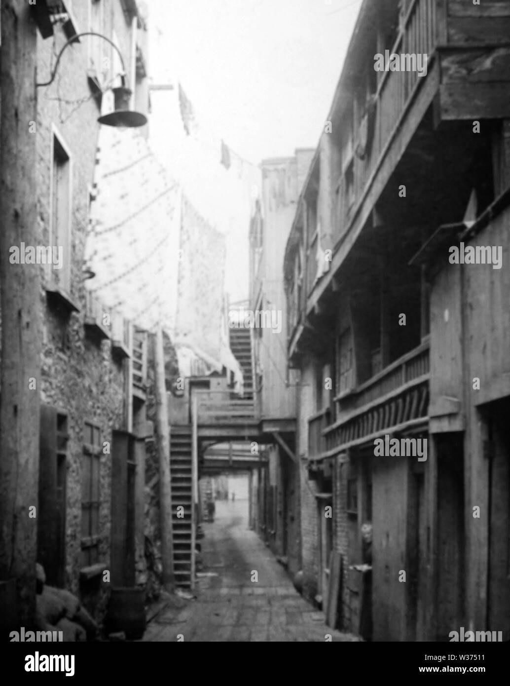 Old quebec Black and White Stock Photos & Images - Alamy