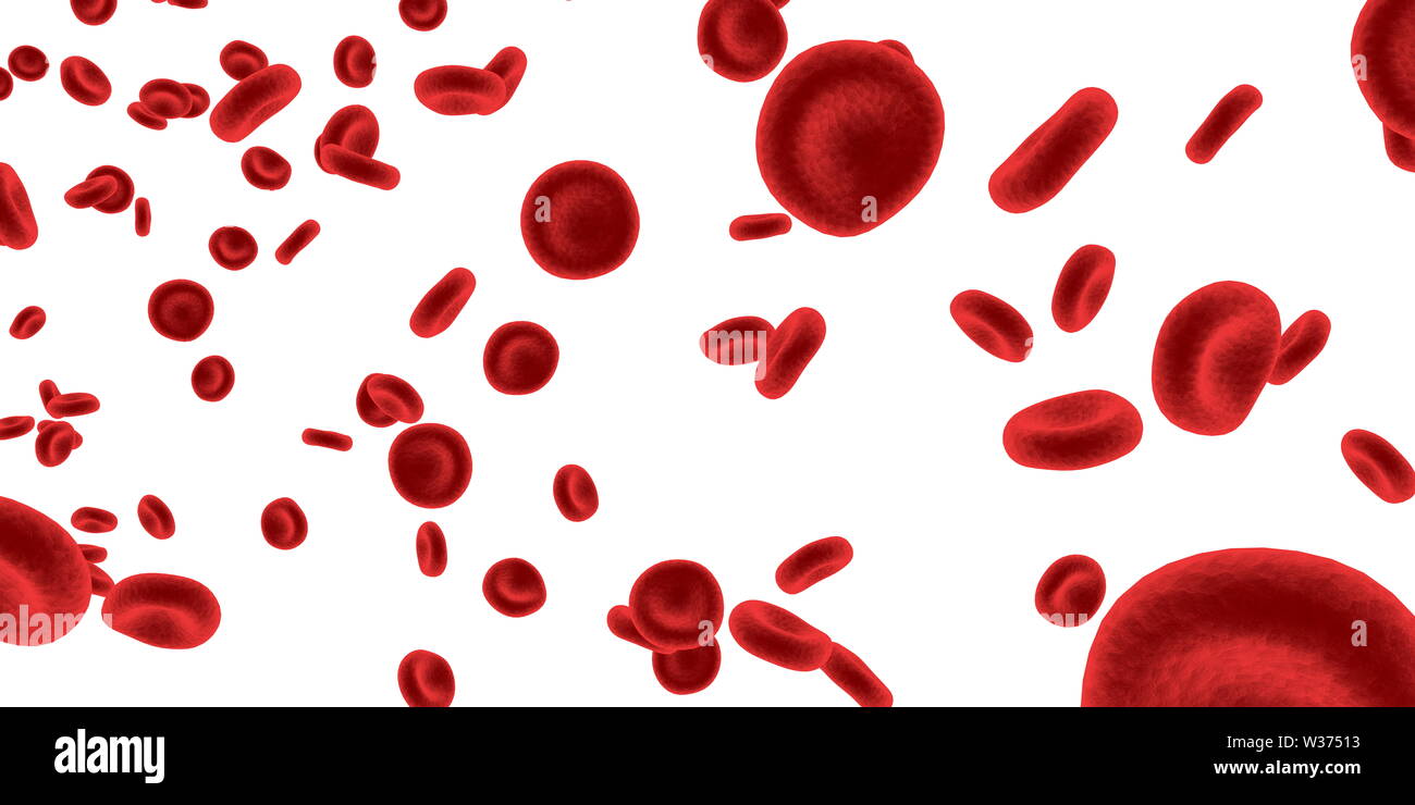 Blood Cells as a Science Concept Abstract Stock Photo - Alamy