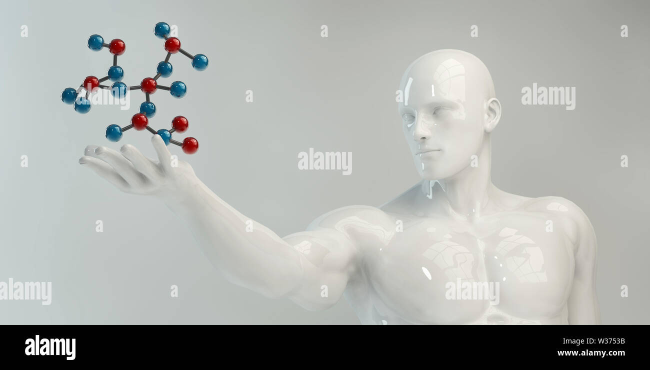 Abstract Clean Science or Medical Background Presentation Concept Stock ...