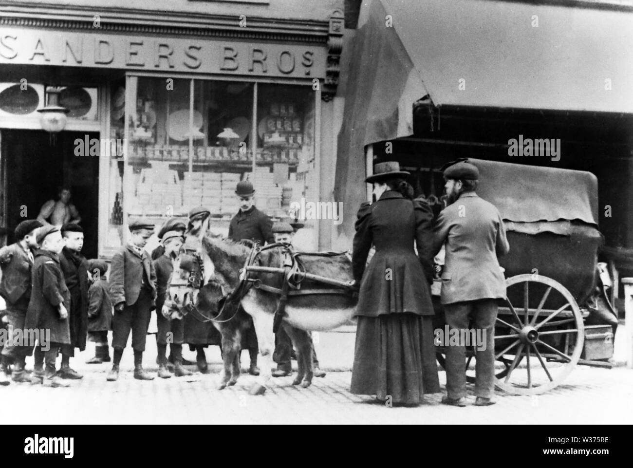 Donkey in london Black and White Stock Photos & Images - Alamy