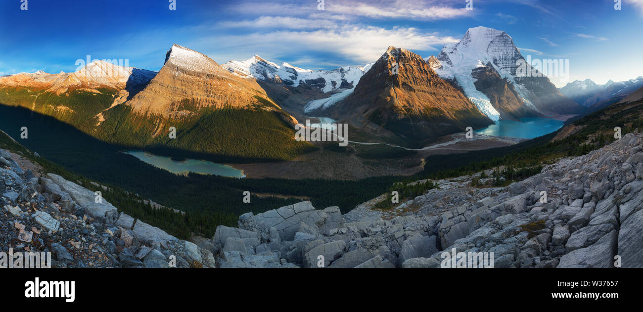Mount Robson is the most prominent mountain in North America's Rocky ...