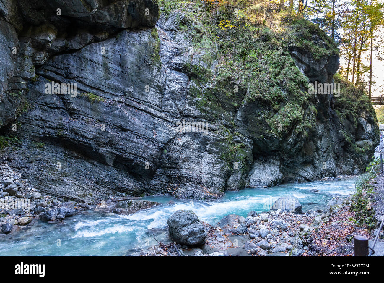 Hiking the Partnachklamm, Partnach Gorge in Garmisch-Partenkirchen ...