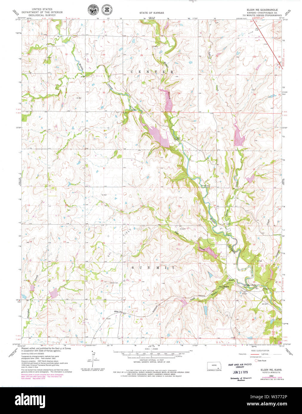 Map of elgin Cut Out Stock Images & Pictures - Alamy