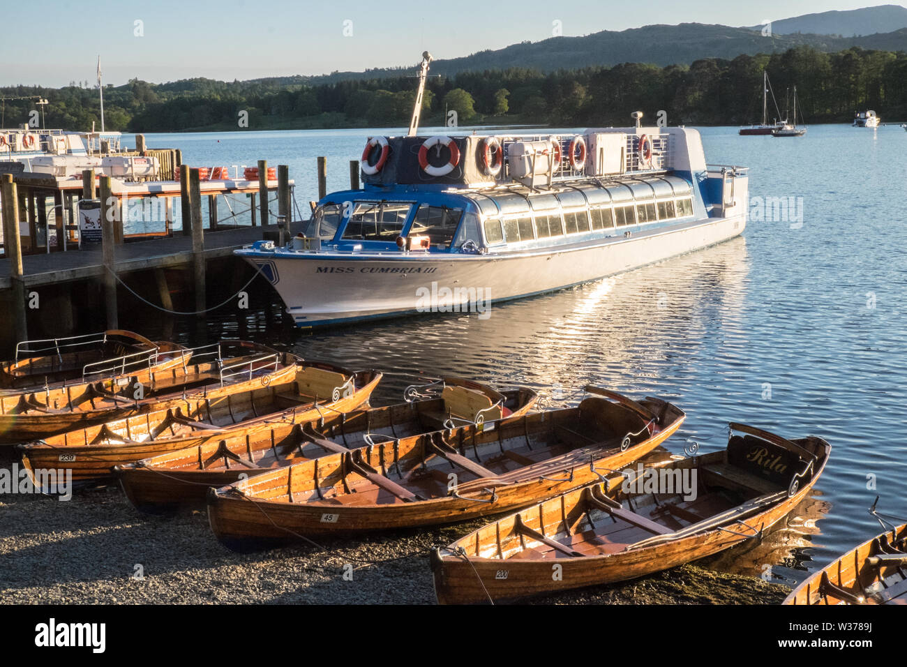 The Lake District National Park,The Lakes,Lake District,Rowing,boats ...