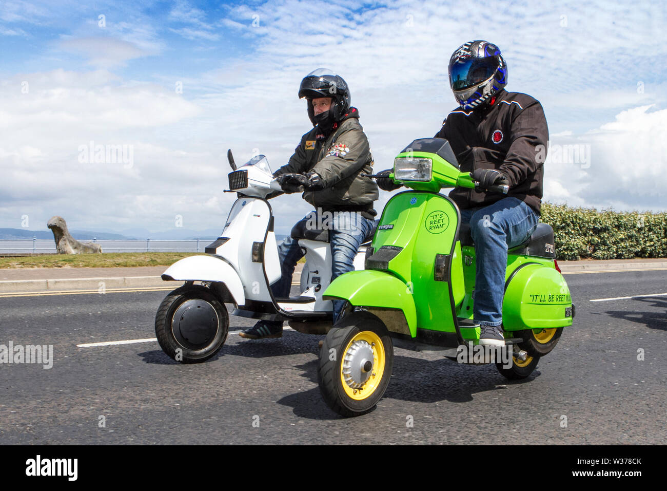 Moped 1980s hi-res stock photography and images - Alamy