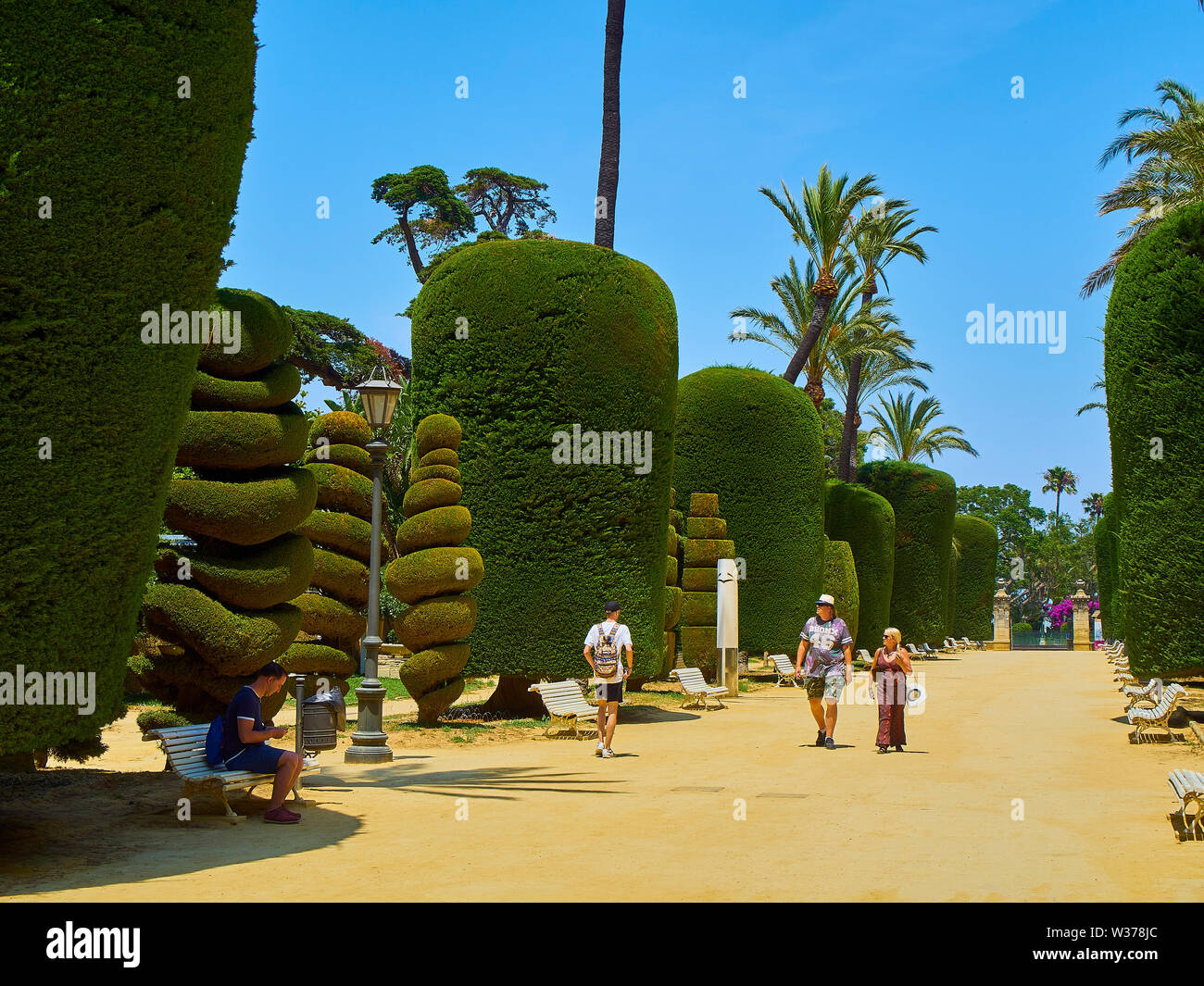 Park genoves cadiz hi-res stock photography and images - Alamy