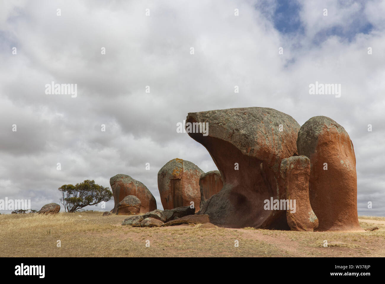 Murphy’s Haystacks are ancient, wind-worn pillars and boulders of pink ...