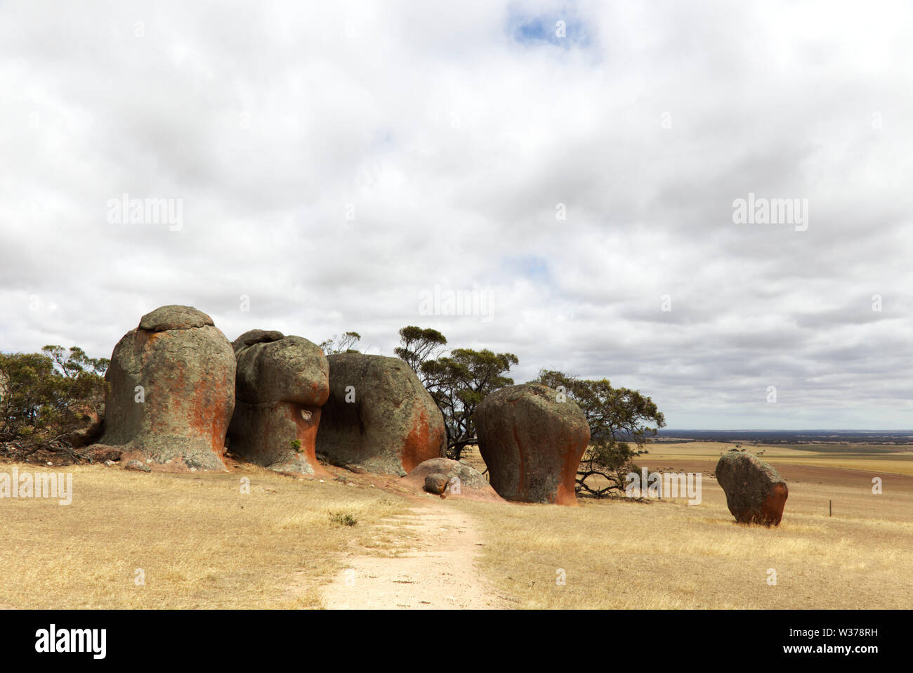 Murphy’s Haystacks are ancient, wind-worn pillars and boulders of pink ...