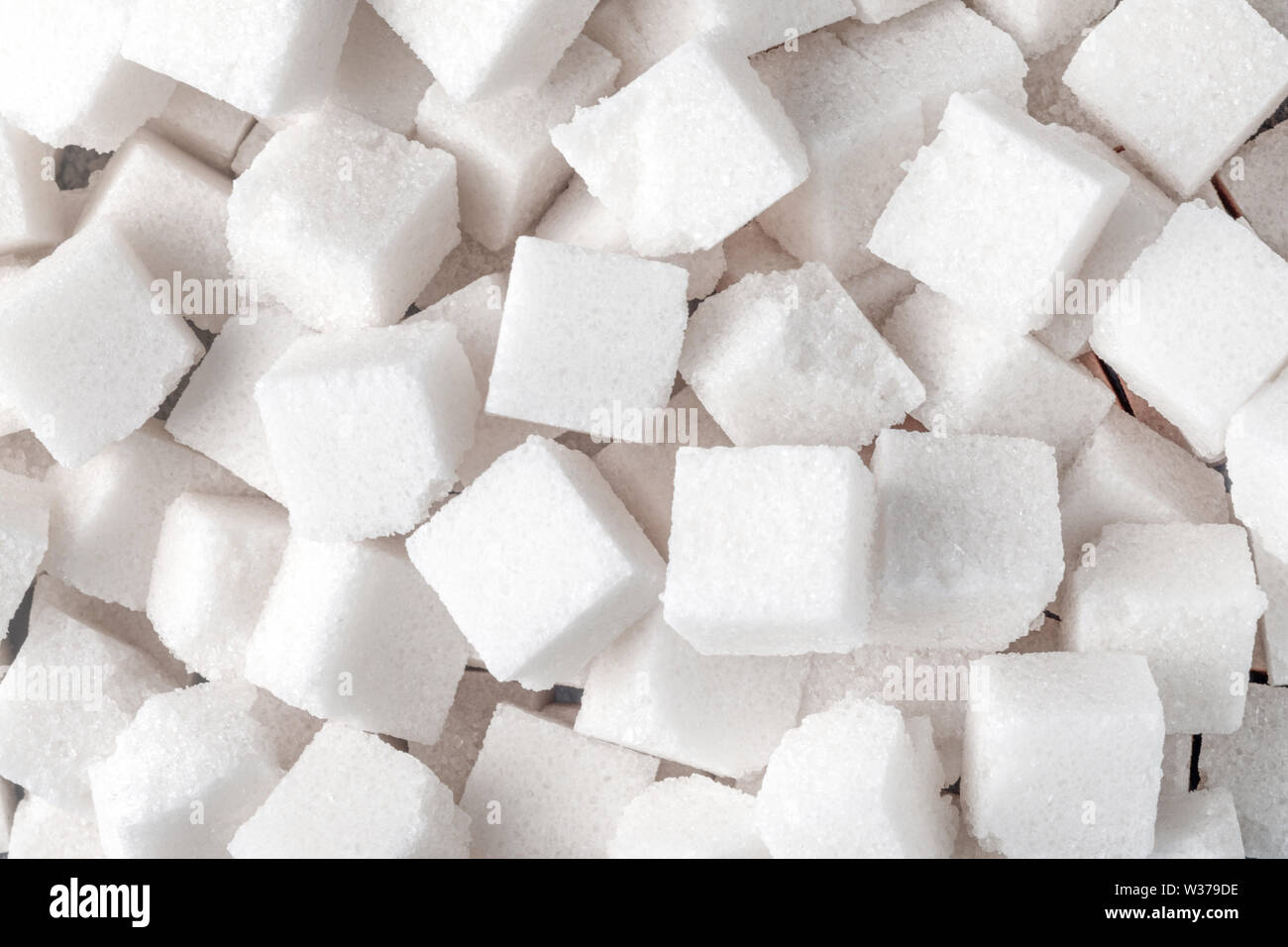 White Sugar cubes (full frame image) for use as background image or as ...