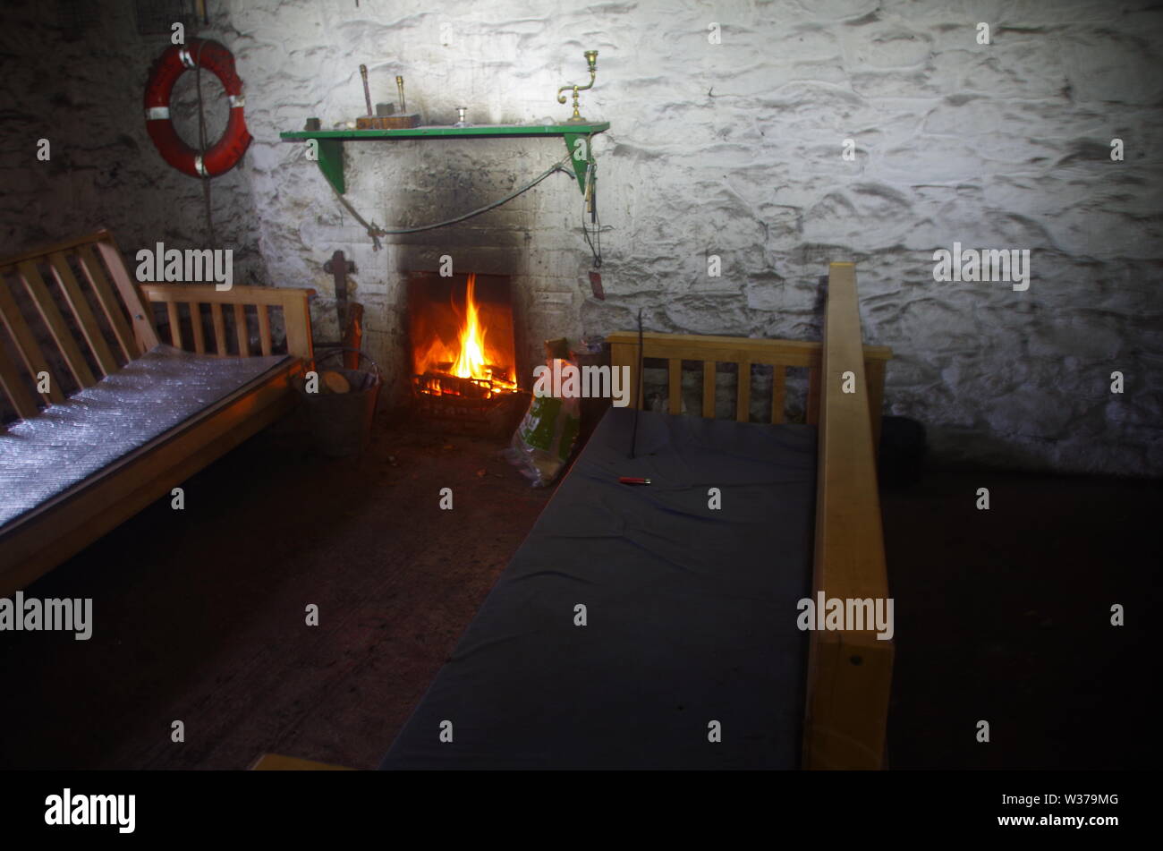 Mark Cottage bothy (also known as Mark Ferry). Ardgartan peninsula ...
